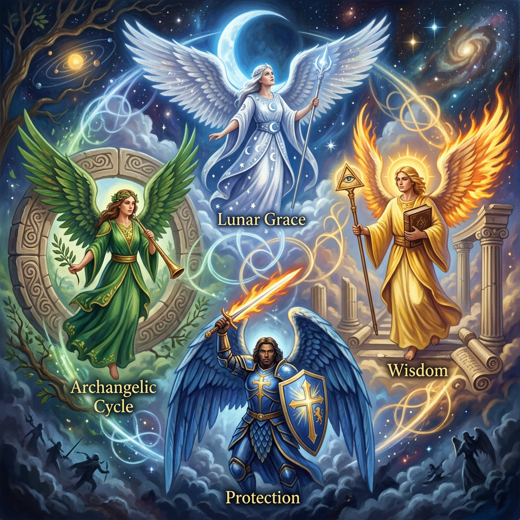 The Archangelic Cycle of Hidden Wisdom, Lunar Grace, Sacred Voice ...